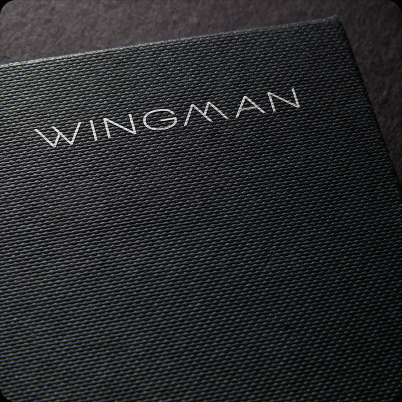 WINGMAN x 8AMSTUDIO = Logo