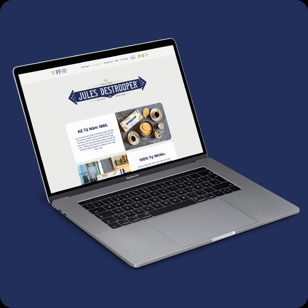 WORLD FINEST FOODS x 8AMSTUDIO = Website